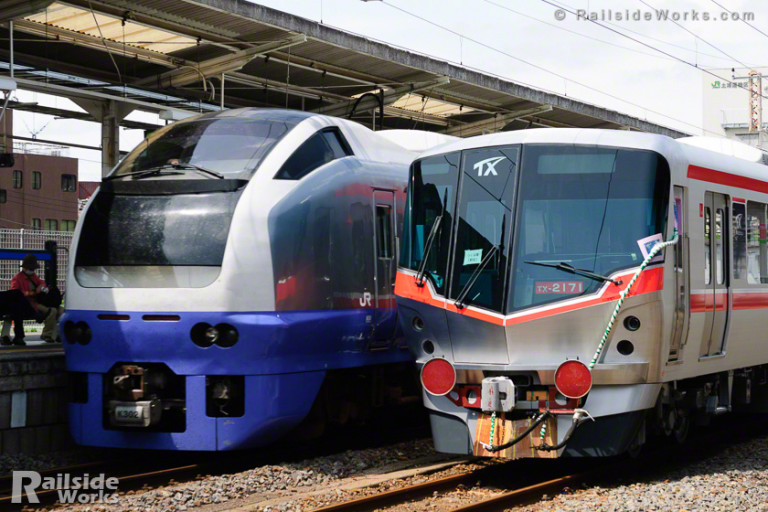 E657系、特別車両E655-1(TR車)を組み込み常磐線を試運転 | RAILSIDE WORKS